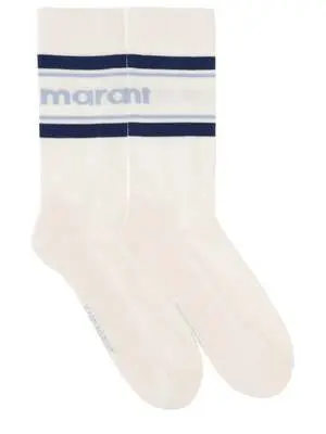 Isabel Marant Étoile Marant Socks With Logo - Blue