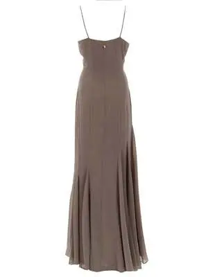 ROTATE BY BIRGER CHRISTENSEN Abito Lungo In Chiffon