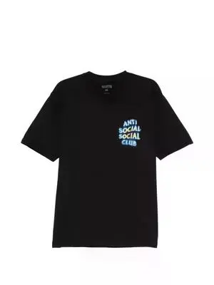 ANTI SOCIAL SOCIAL CLUB Logo-print Cotton T-shirt - Black