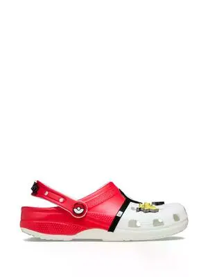 CROCS X Pokémon Poké Ball Classic Clog Sandals - Red