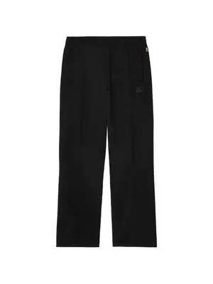 Burberry Knight Cotton-blend Track Pants - Black
