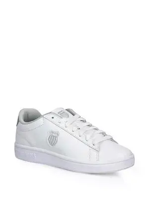 K-Swiss Court Shield Ii Logo-patch Sneakers - Grey