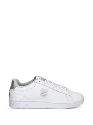 K-Swiss Court Shield Ii Logo-patch Sneakers - Grey