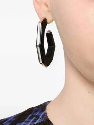 Isabel Marant Étoile Liu Geometric Hoop Earrings