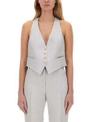 TOM FORD Barathea Silk Wool Vest