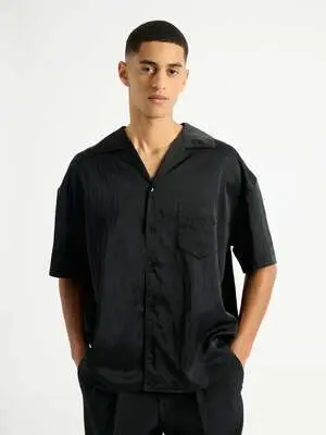 Balmain Shirt In Textured Nylon