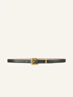 Balmain Anthem Smooth Leather Belt