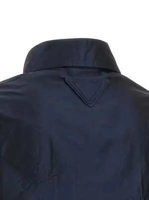 Prada Cropped Taffeta Shirt