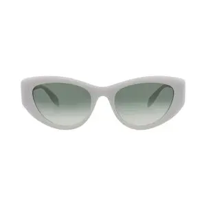 Alexander McQueen Cat Eye Sunglasses 'grey/green' Grey