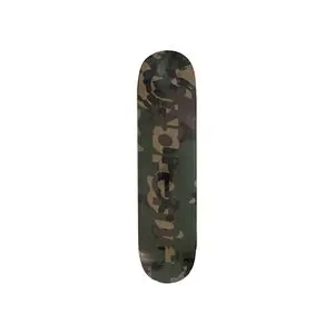 Supreme Camo Logo Skateboard Deck 'woodland Camo' Multicolor