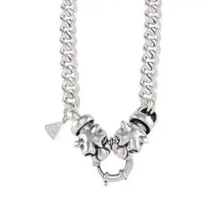 VON TRESKOW Small Mama Panther Necklace - Silver