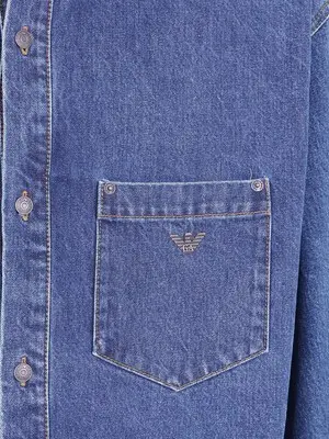Emporio Armani Denim Cotton Shirt