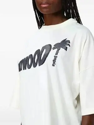 Palm Angels Logo-print Oversized T-shirt