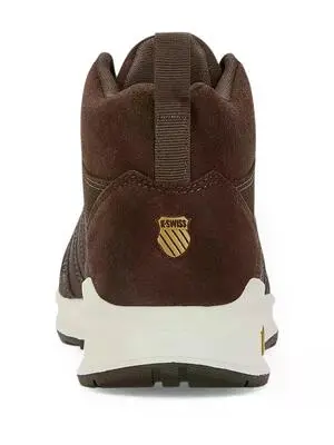 K-Swiss Vista Trainer Suede-panelled High-top Sneakers