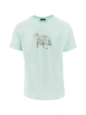 Emporio Armani Turtle-print T-shirt