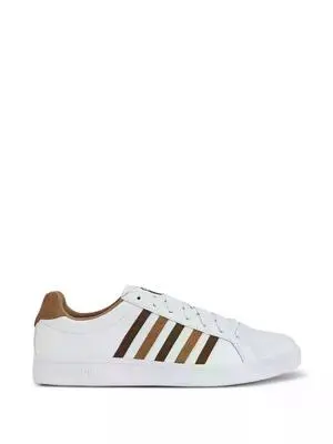 K-Swiss Striped Sneakers - Brown