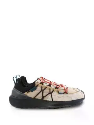 Keen Uneek Suede-panelled Bunge-lace Sneakers - Neutrals