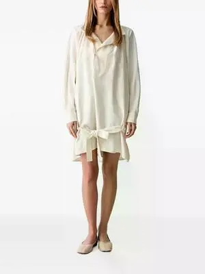 Kenzo Belted Layered-detail Mini Dress