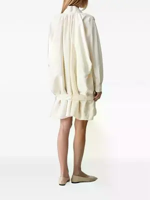 Kenzo Belted Layered-detail Mini Dress