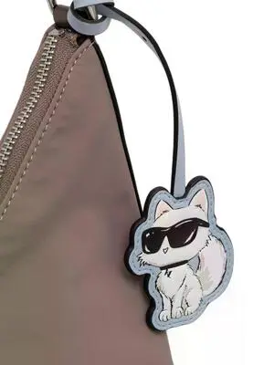 Karl Lagerfeld Choupette-charm Logo-plaque Shoulder Bag
