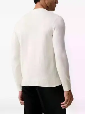 Karl Lagerfeld Waffle-knit Crew-neck Sweater