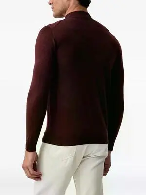 Karl Lagerfeld High-neck Rib-trimmed Sweater
