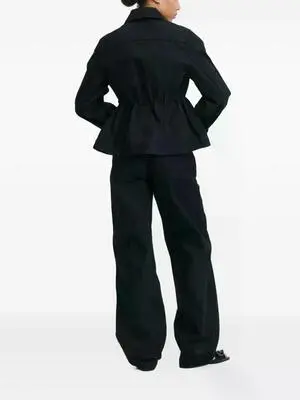 Cecilie Bahnsen Candida Drawstring-waist Denim Jacket