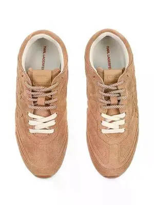 Karl Lagerfeld Logo-patch Suede Sneakers