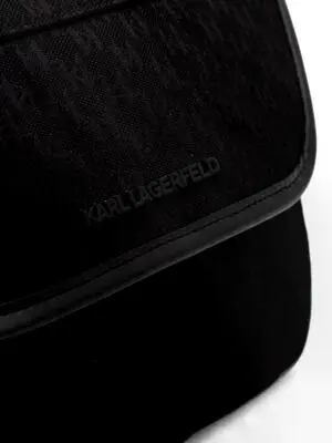 Karl Lagerfeld Monogram-pattern Belt Bag