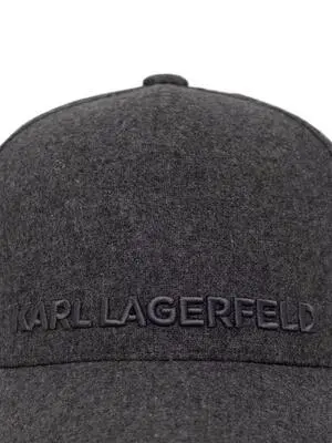 Karl Lagerfeld Embroidered-logo Baseball Cap