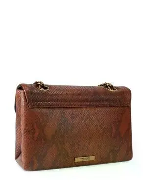 Kurt Geiger Kensington Snake-effect Shoulder Bag
