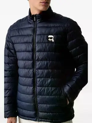 Karl Lagerfeld Logo-patch Quilted Jacket