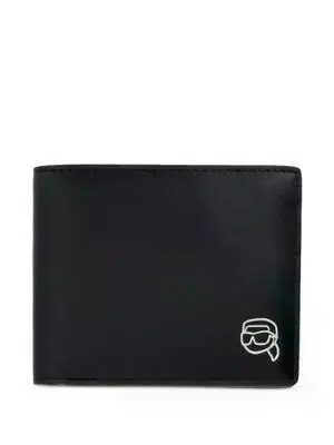 Karl Lagerfeld Ikon Bifold Wallet - Black