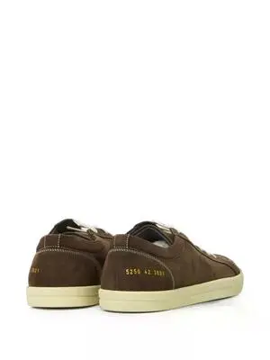 COMMON PROJECTS Premium Skate Nubuck-leather Sneakers - Brown