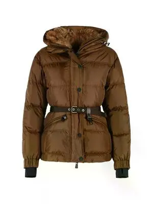 Moncler Belted Hooded Jacket