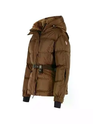 Moncler Belted Hooded Jacket