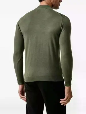 Karl Lagerfeld Logo-detail Mock-neck Sweater