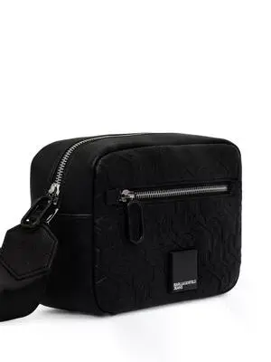 Karl Lagerfeld Monogram-embossed Belt Bag