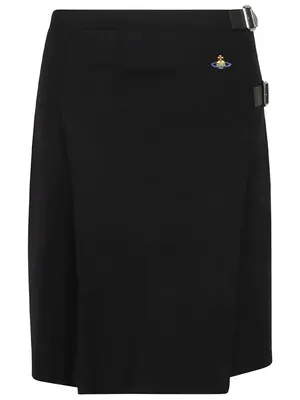 VIVIENNE WESTWOOD Alex Wool Kilt Skirt