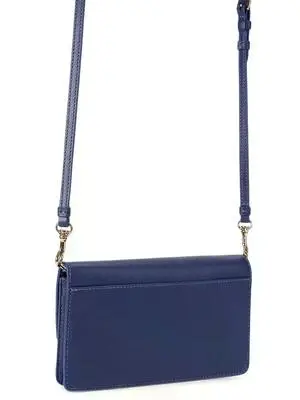 Kurt Geiger Sloane Eagle-plaque Mini Bag - Blue