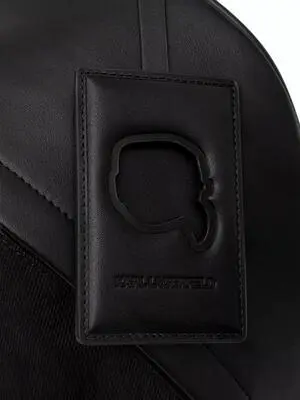 Karl Lagerfeld Logo-print Panelled Backpack