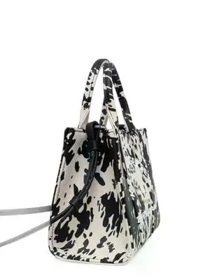 Karl Lagerfeld Animal-print Logo-print Tote Bag