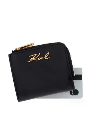 Karl Lagerfeld Karl Signature Logo-plaque Wallet