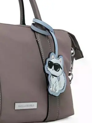 Karl Lagerfeld Choupette Charm-detail Tote Bag