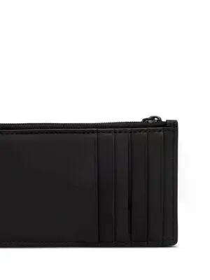 Karl Lagerfeld Logo-patch Card Holder - Black
