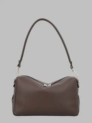 Fendi S Medium Leather Shoulder Bag 19 X 28 X 11 Cm - Brown