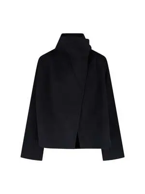 ALMADA Asymmetrical Stand Collar Jacket