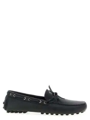 Prada Leather Loafers - Black