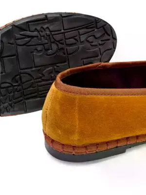 FLABELUS Diggory Velvet Loafers
