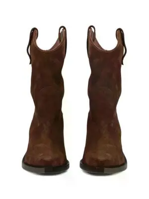 Paris Texas 60mm Dakota Suede Boots - Brown